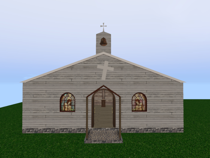 Second Life Marketplace - [ADS Halloween Series] Creepy Church [ 51 LI ]